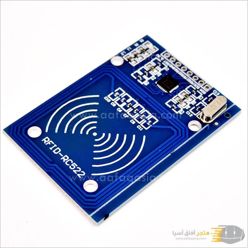 وحدة قارئ البطاقات المشفرة MFRC-522 RFID Reader Module + بطاقة مشفرة ...