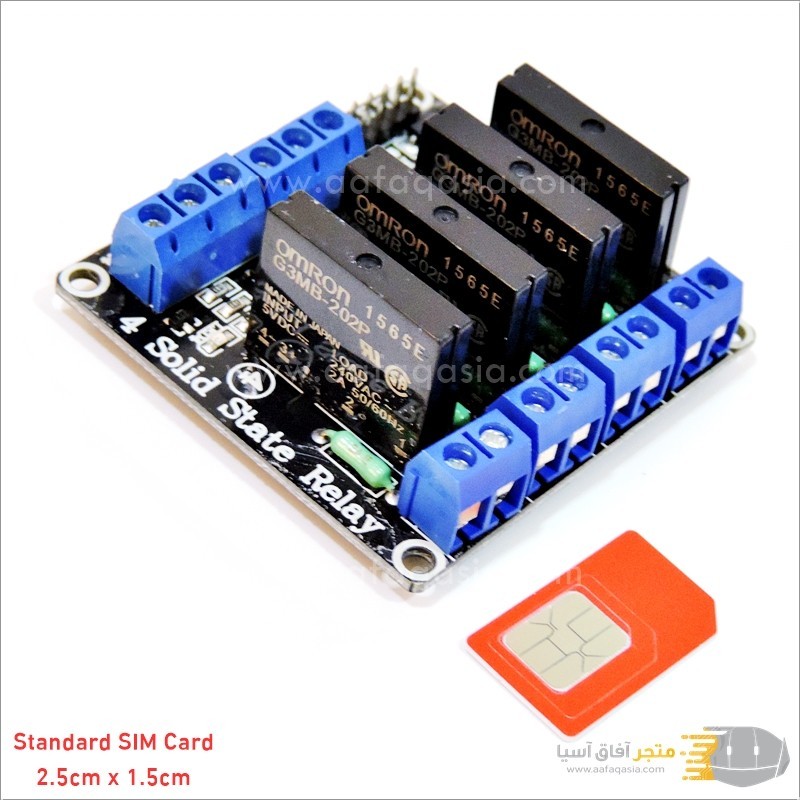 Low level trigger 4-channel 5v Solid State Relay