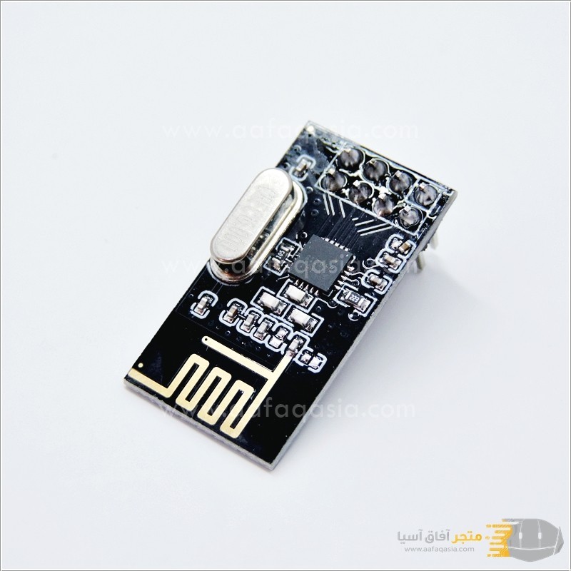NRF24L01 2.4GHz Wireless RF Transceiver Module + Adapter 8 Pin on-Board 3.3V Regulator