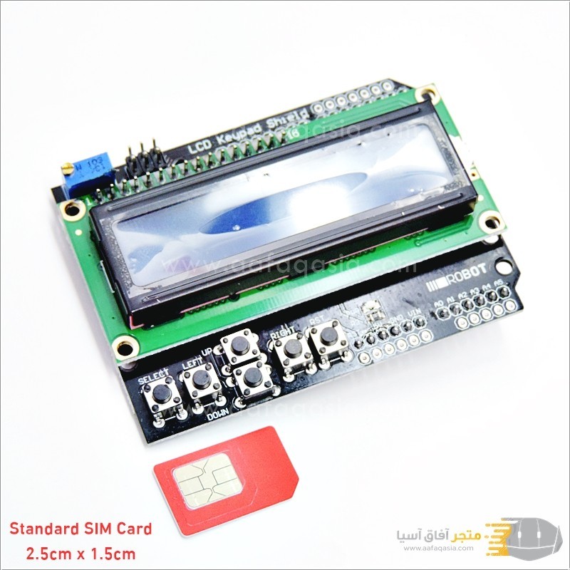 LCD Keypad Shield 1602