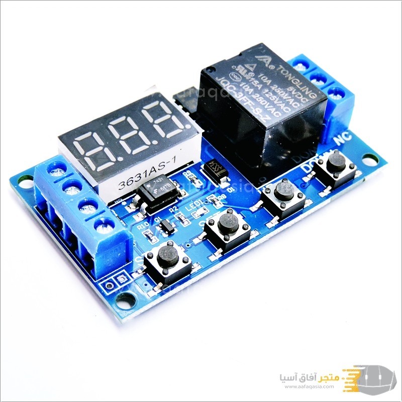 6-30V Relay Module Switch Trigger Time Delay Circuit Timer Cycle Adjustable 828 Promotion